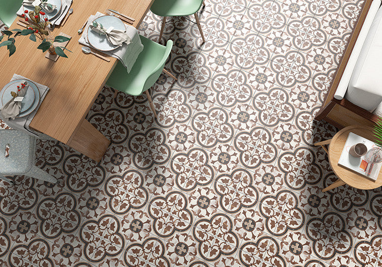 FLO-9350 Bellini Morning Porcelain Tile | Florencial Encaustic Look ...