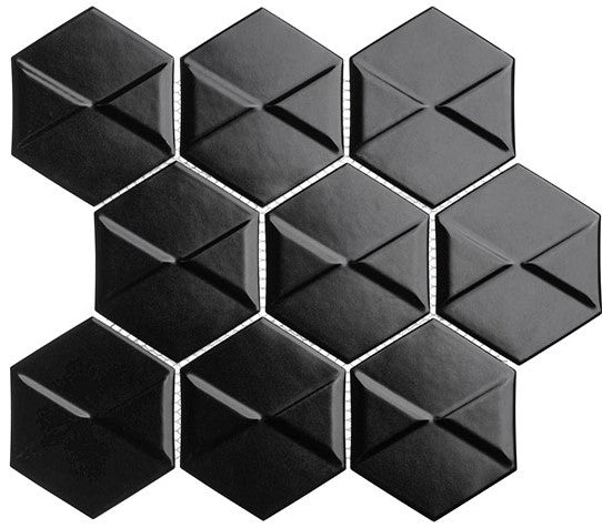 Nebula 3D Porcelain Mosaic Tile NEB-6263 Vardian – Tile Choices